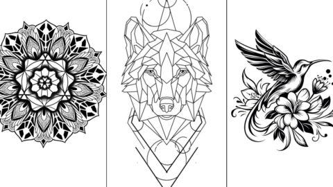 13 Amazing Printable Tattoo Design Stencils Ready For Use