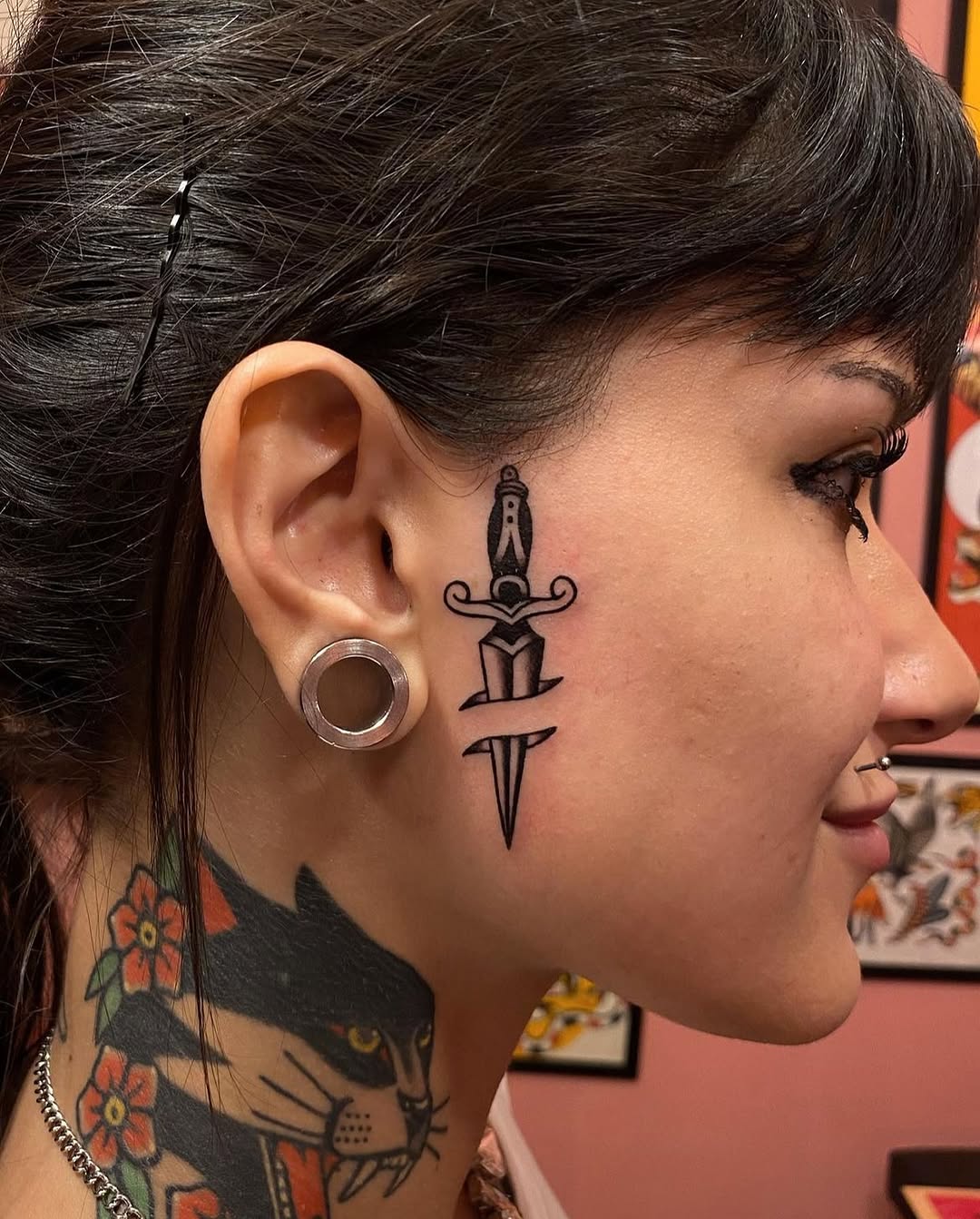 15 Cool Face Tattoos For Those Who Dare To Stand Out