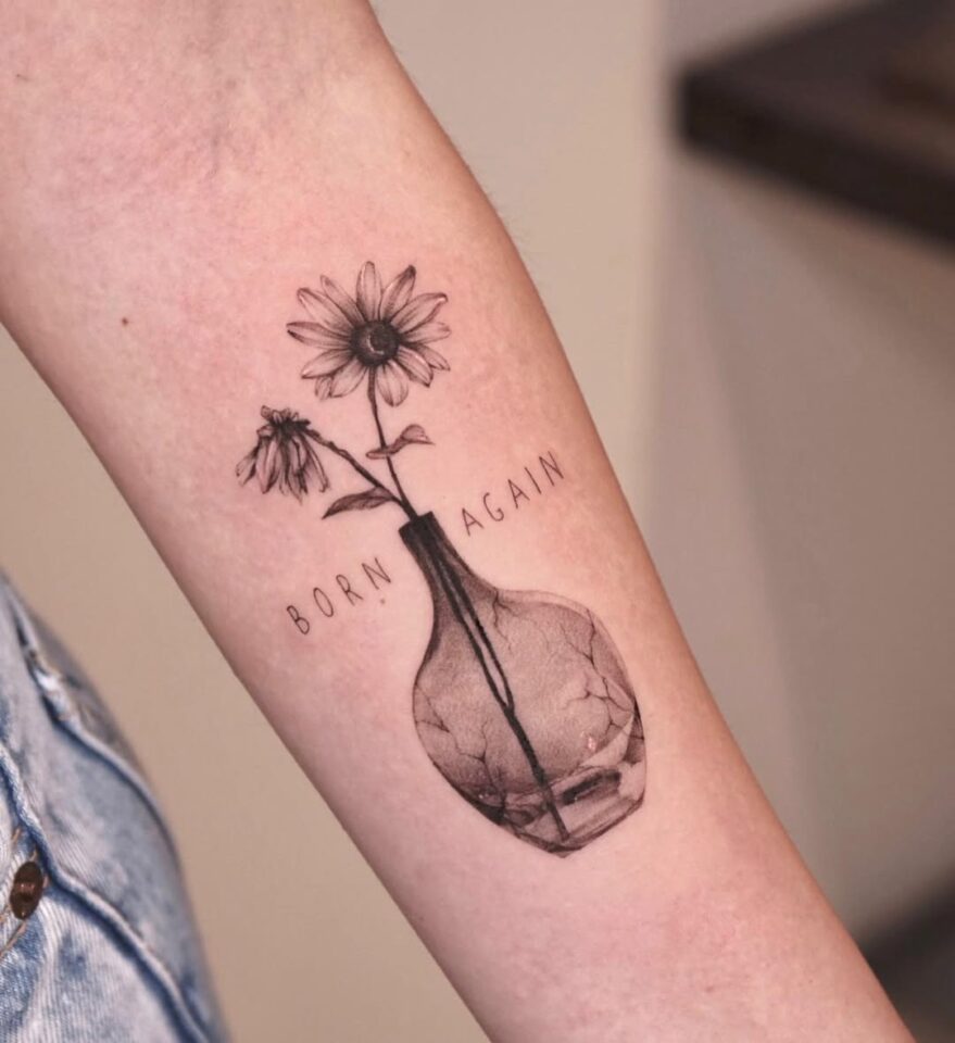 11 Rebirth Tattoos That Celebrate The Beginning Of A New Life