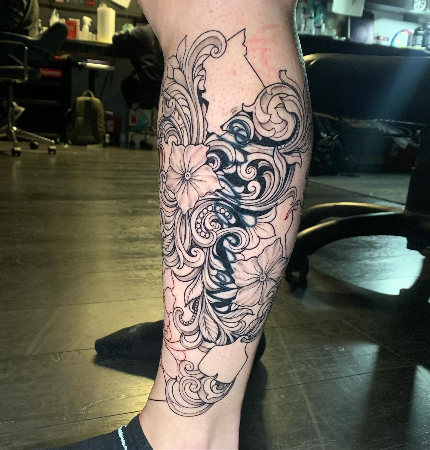 11 Stunning Leatherwork Tattoos That Masterfully Mimic Textured Art