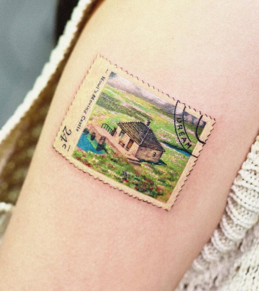 14 Stamp Tattoos to Imprint Your Skin with Cherished Memories