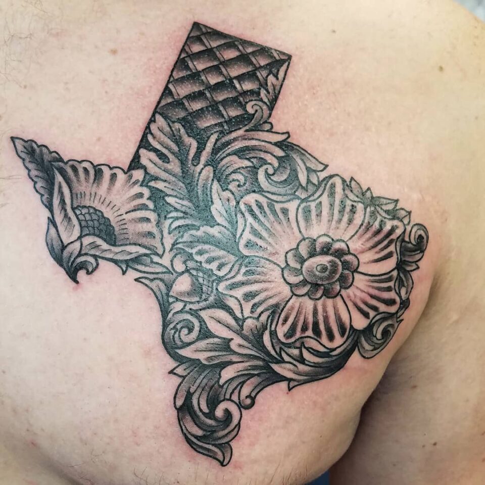 11 Stunning Leatherwork Tattoos That Masterfully Mimic Textured Art