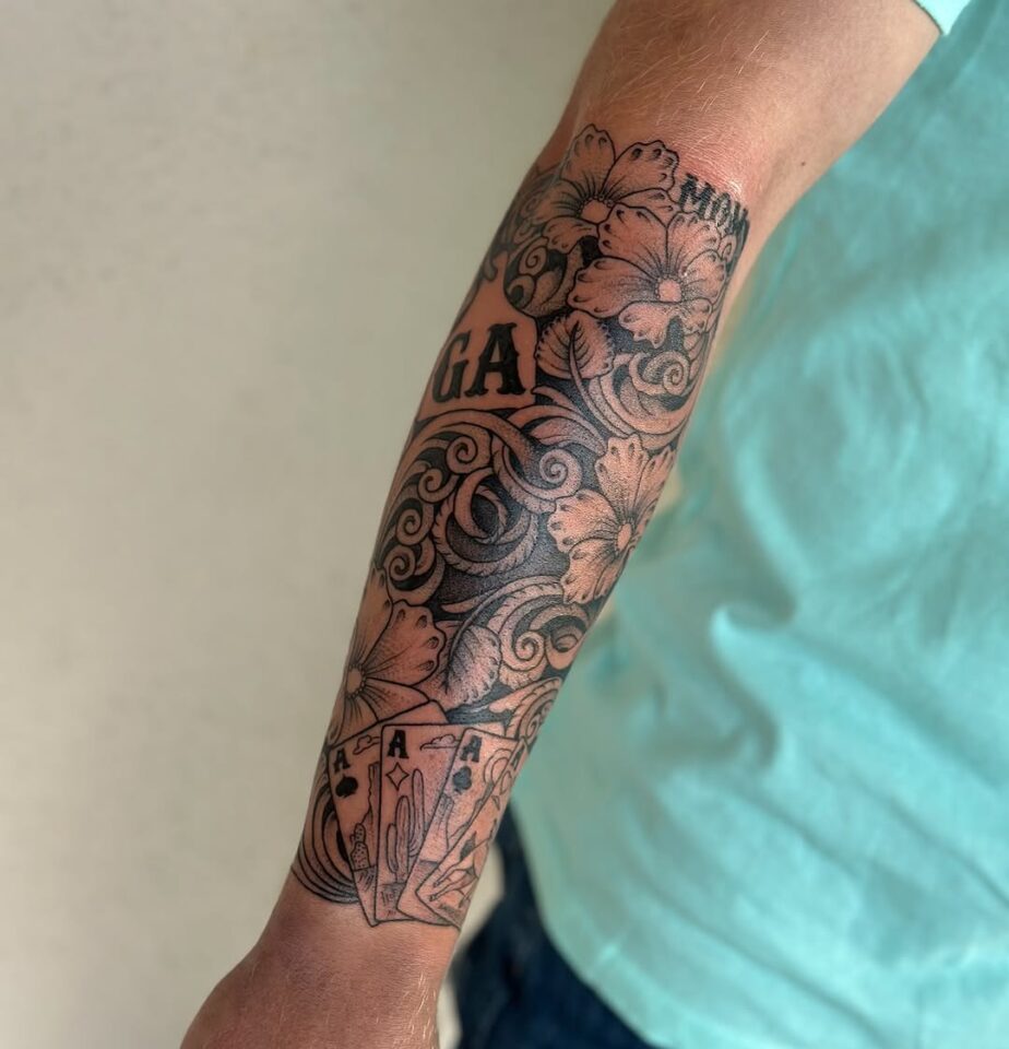 11 Stunning Leatherwork Tattoos That Masterfully Mimic Textured Art