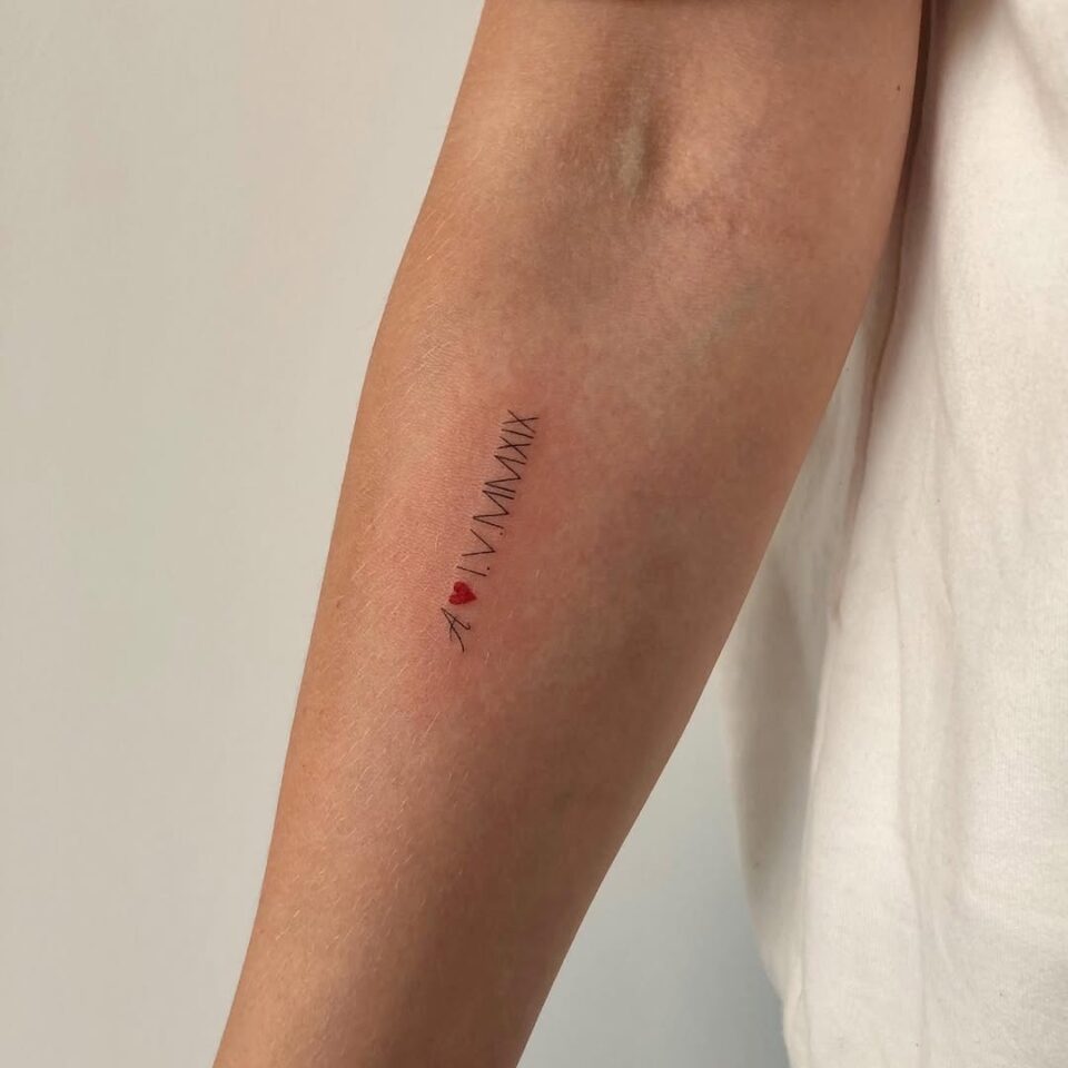 12 Birthdate Tattoo Ideas To Show Love For Yourself Or Your Loved Ones