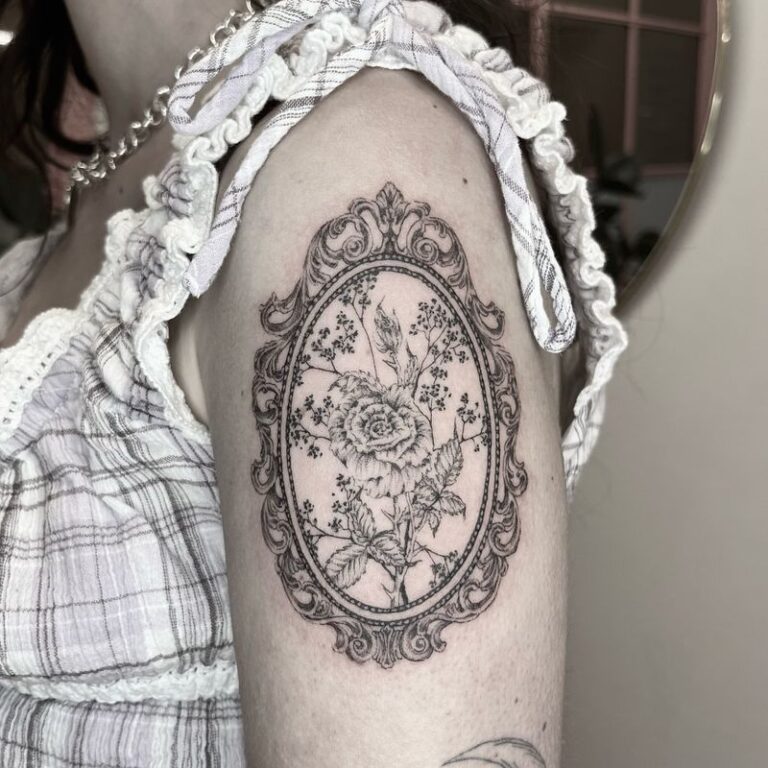 19 Fabulous Frame Tattoos That Incredibly Shape Your Ink Story